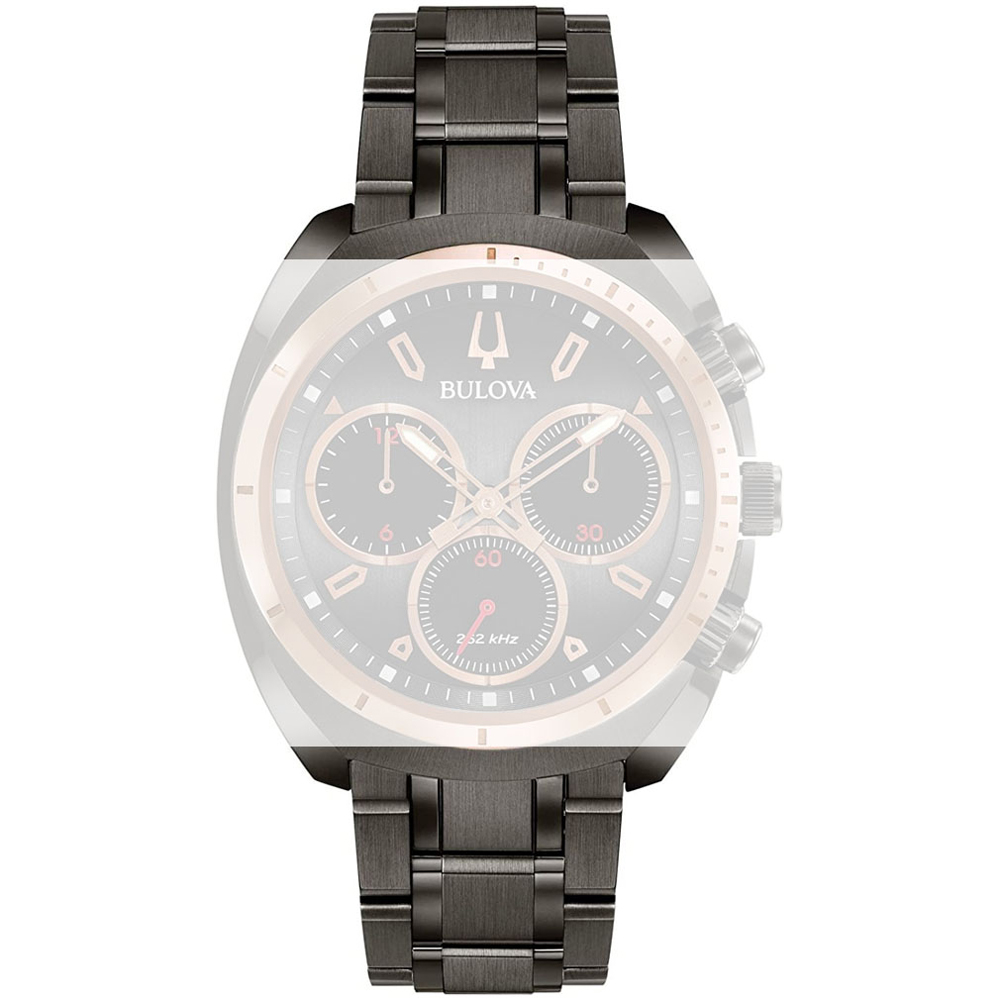 Bulova 477927-A-98A158 Curv Strap • Official dealer • Mastersintime.com
