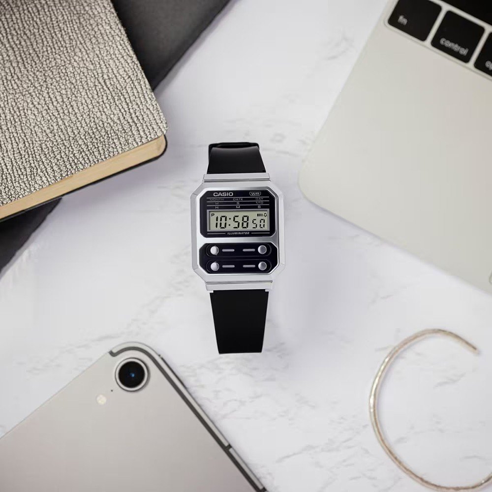 Montre Casio Vintage A100WEF-1AEF Vintage Edgy • EAN: 4549526333866 ...