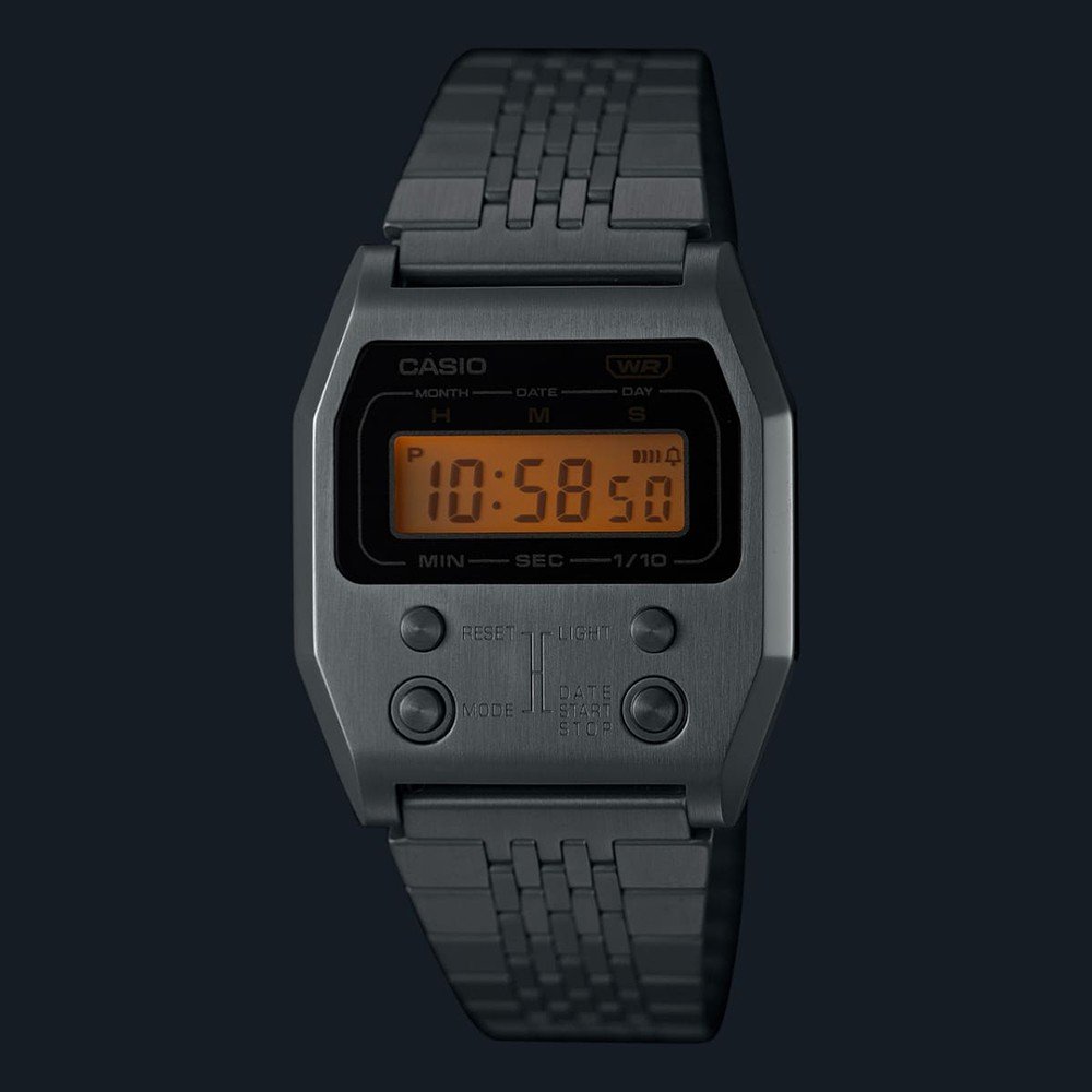 Montre Casio Vintage A1100D-1EF Vintage Full Metal • EAN: 4549526357374 ...