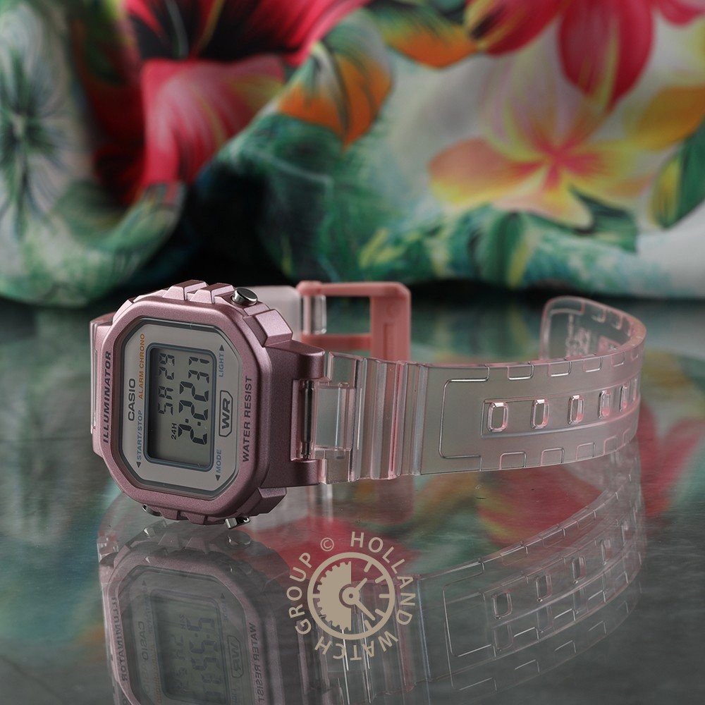 Casio Vintage LA-20WHS-4AEF Collection transparent Watch • EAN: 4549526345524 • Mastersintime.com