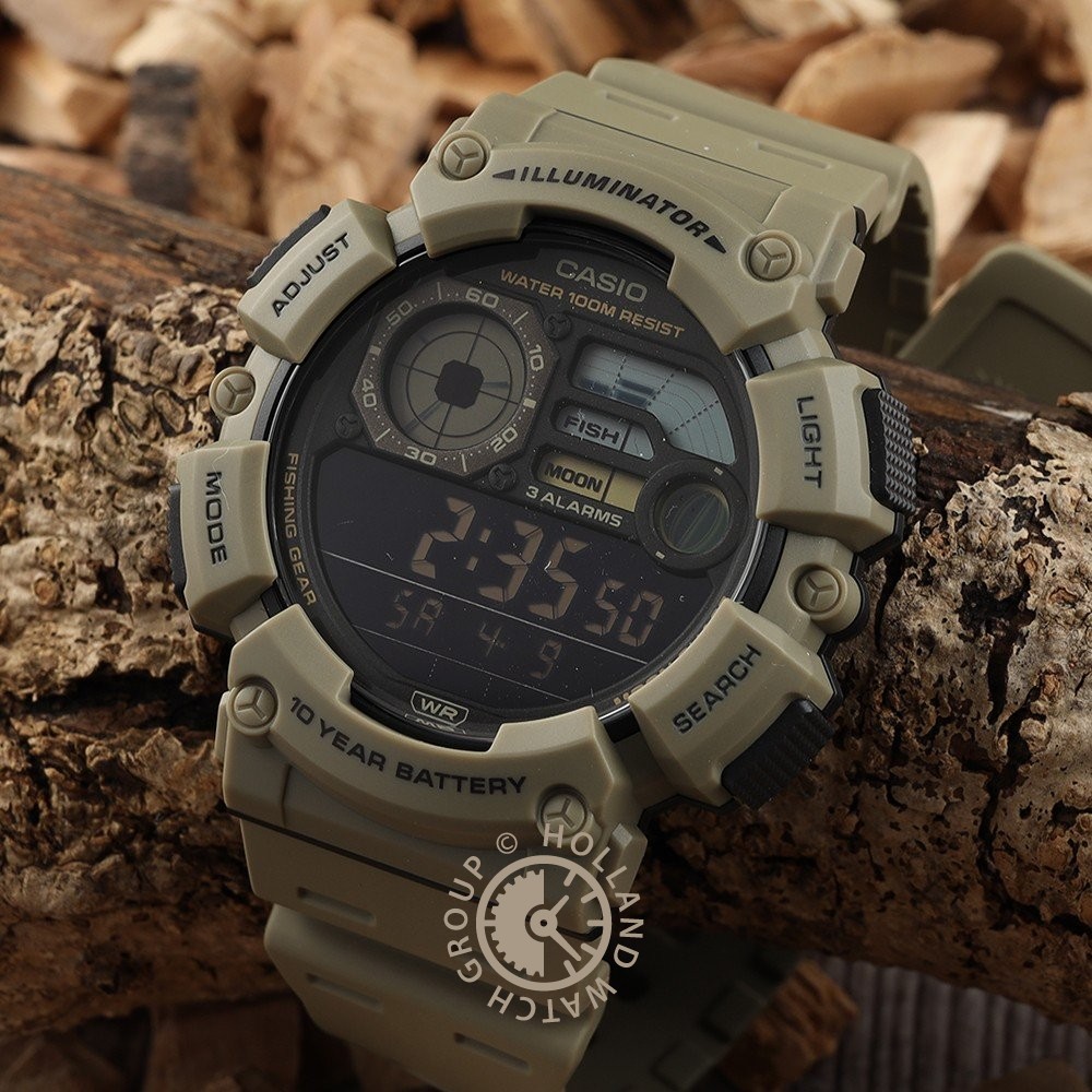 Montre Casio Collection WS-1500H-5BVEF LCD Large • EAN: 4549526374616 ...