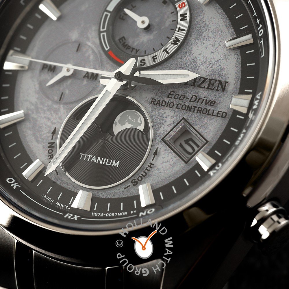 Citizen Super Titanium BY1010-81H Tsuki-yomi Watch • EAN: 4974374338143 • Mastersintime.com