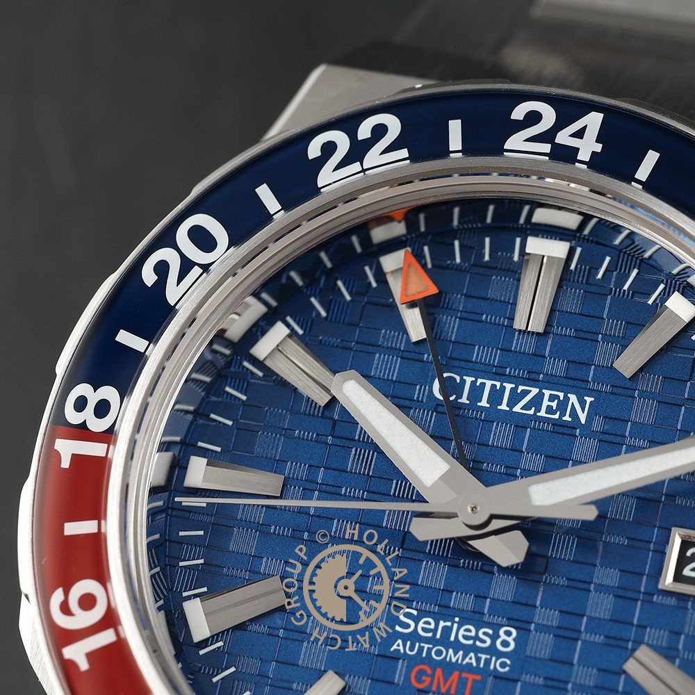 Citizen Automatic NB6030-59L Series 8 GMT Watch • EAN: 4974374337351 ...