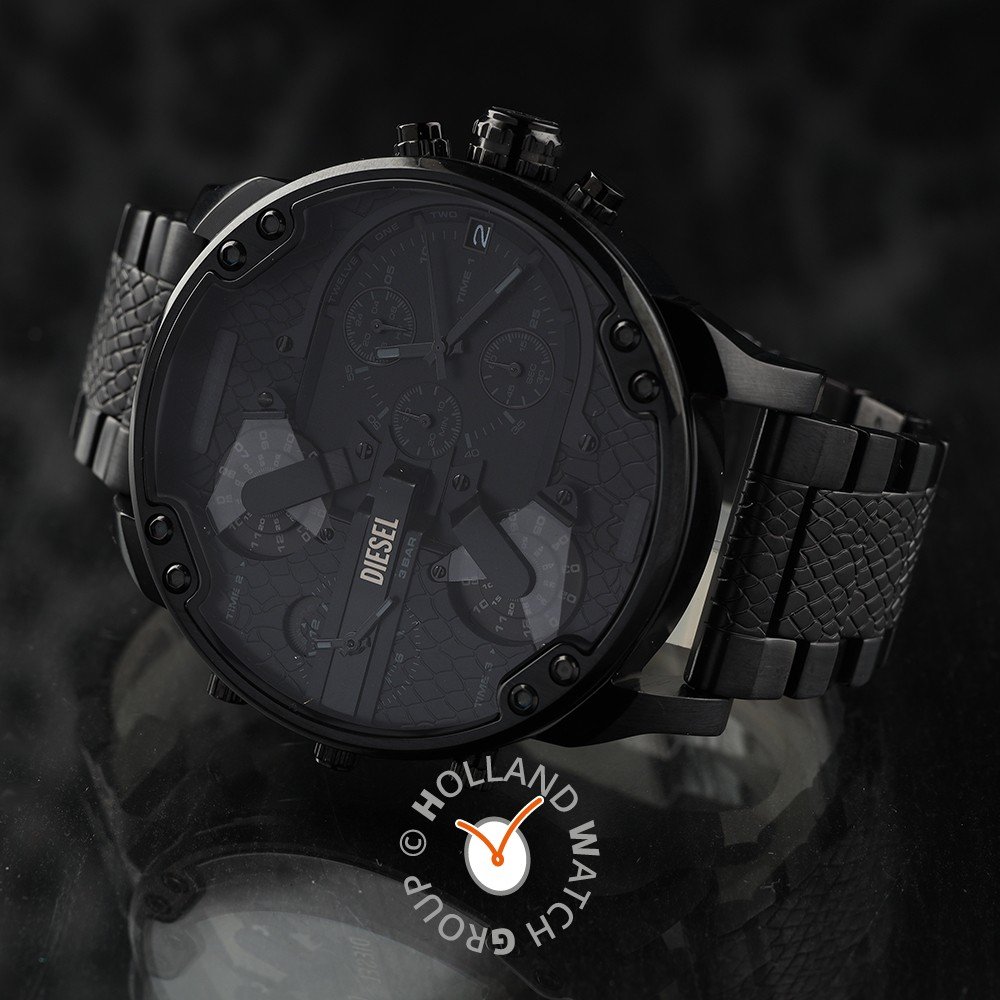 orologio Diesel DZ7468 Mr. Daddy 2.0 - Black Reptilia • EAN ...
