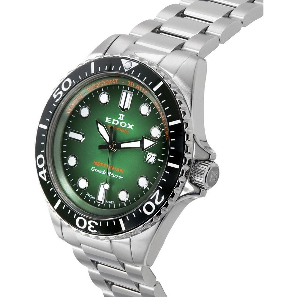 Edox Neptunian 80801-3VM-VDN Neptunian Grande Réserve Watch • EAN ...