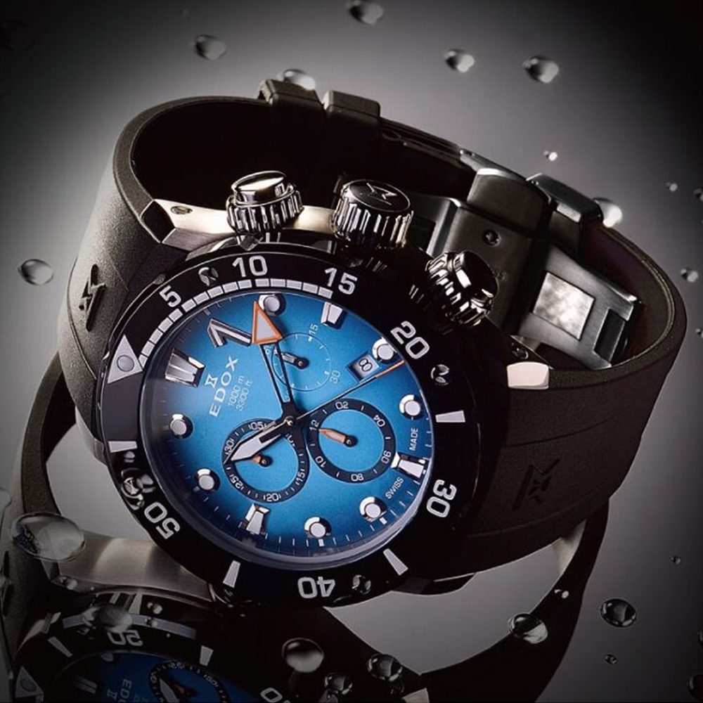 Edox 10242-TIN-BUIDN watch - CO-1