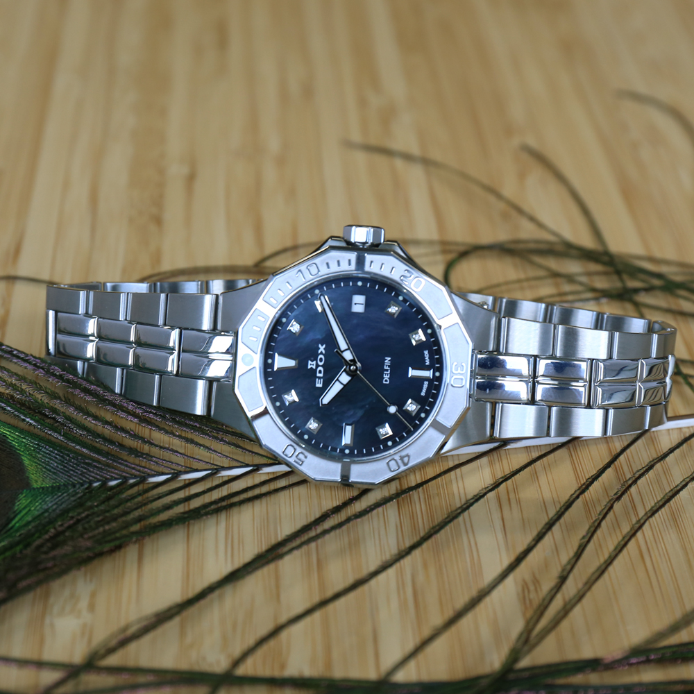 Edox 53020-3M-NANND watch - Delfin Diver