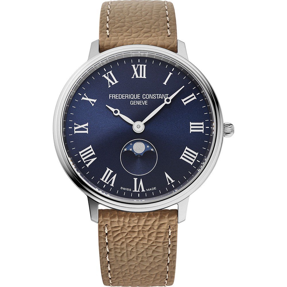Frederique Constant Classics FC-206RN3S6 Moneta Moonphase Watch • EAN ...