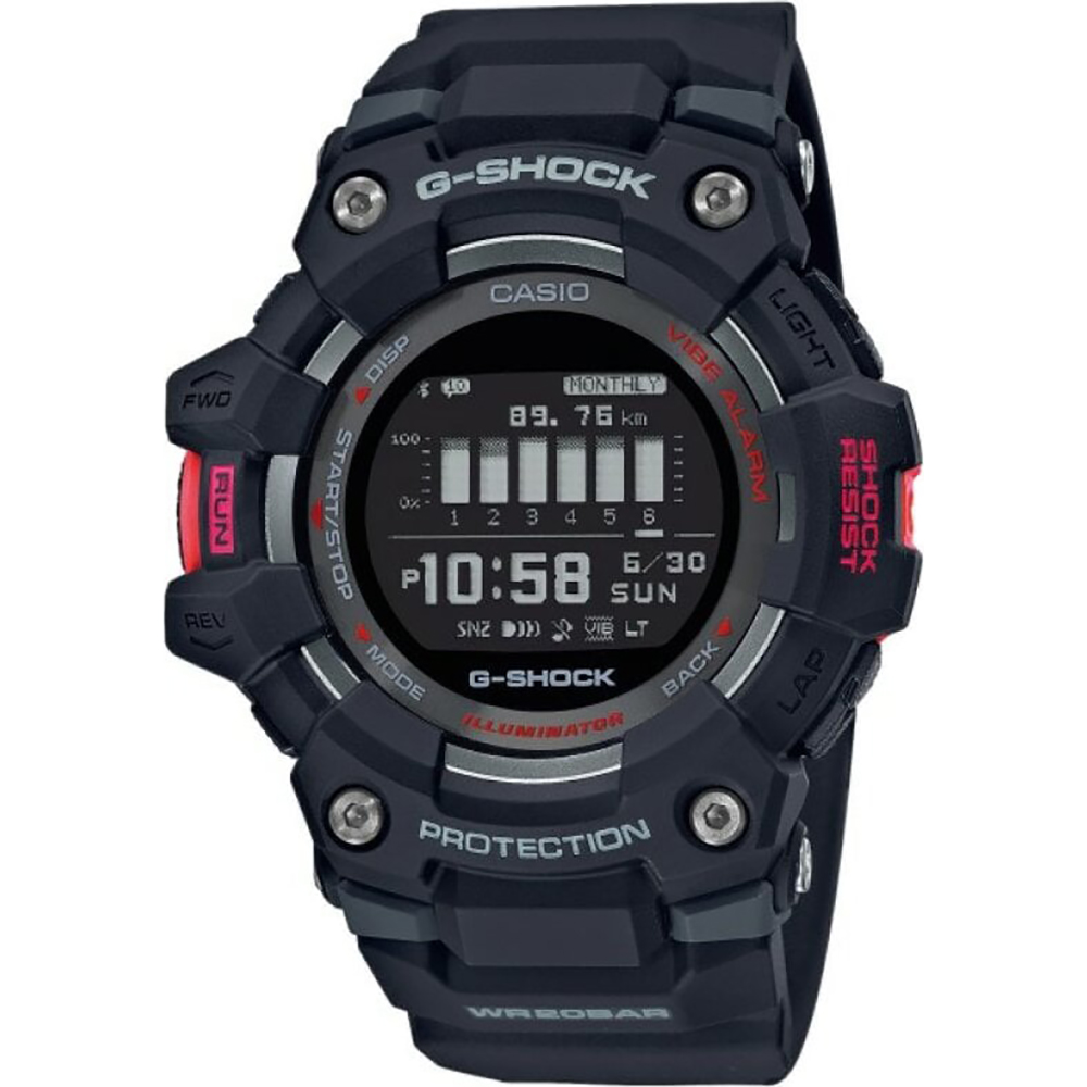 G-Shock GBD-100-1ER watch - G-Squad Bluetooth