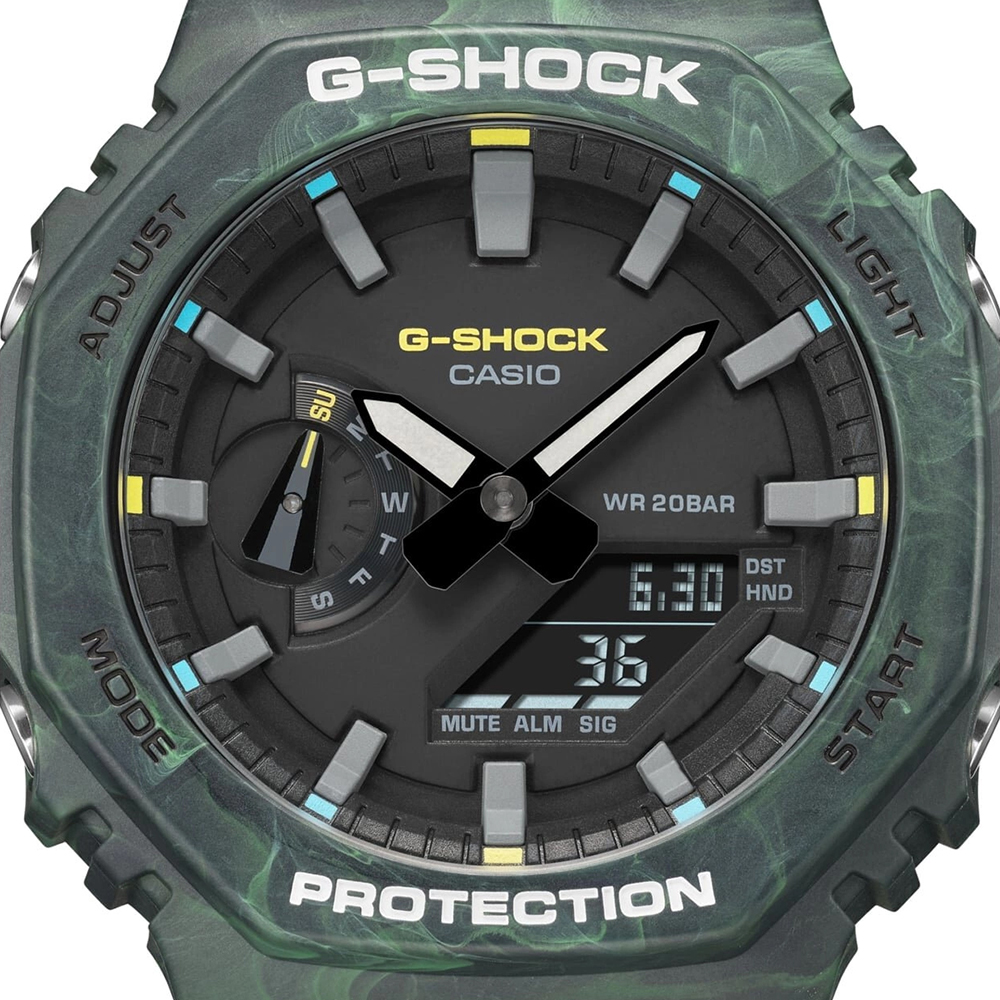 G-Shock GA-2100FR-3AER watch - Mystic Forest