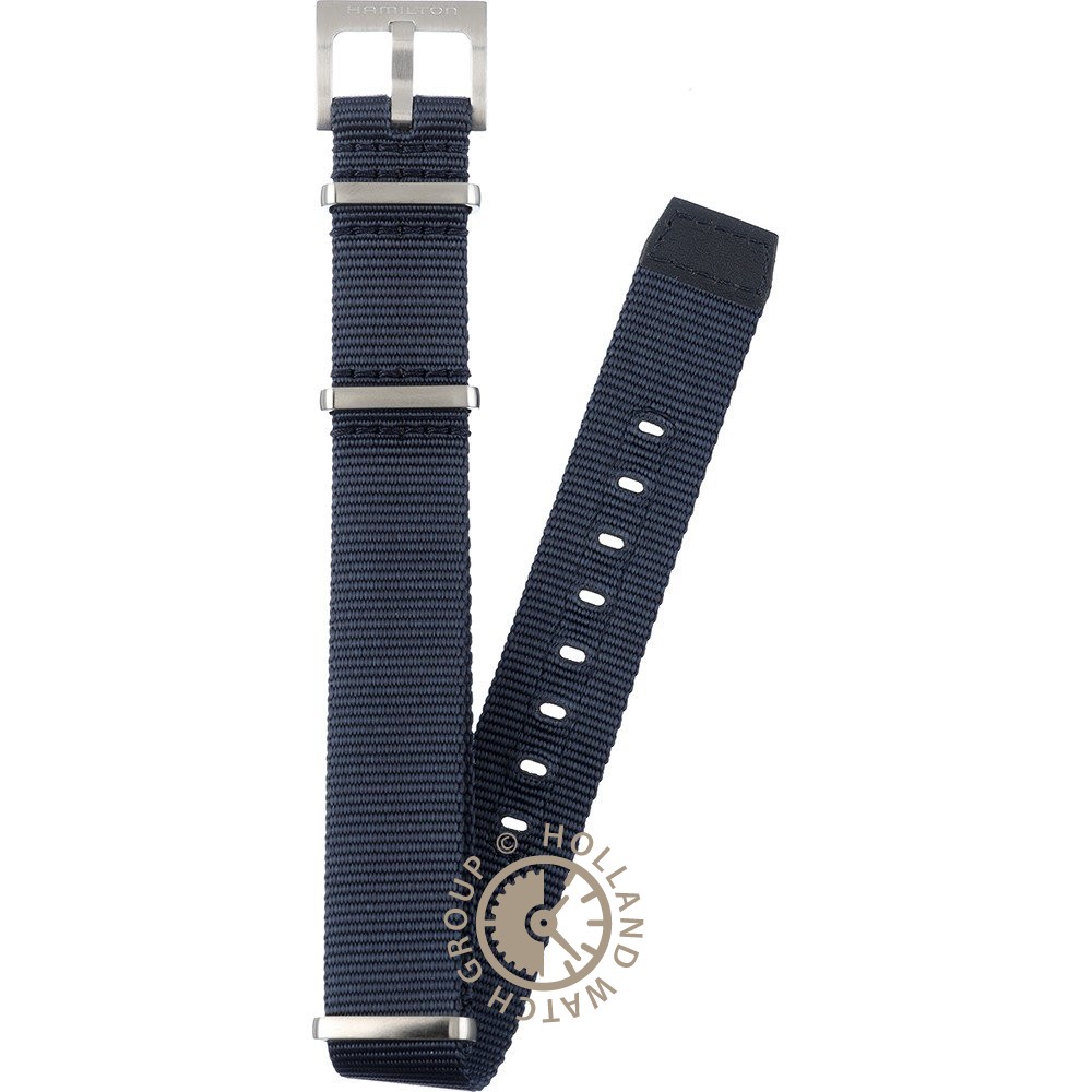 Hamilton Straps H690.000.118 Khaki Pilot Pioneer Strap • Official ...