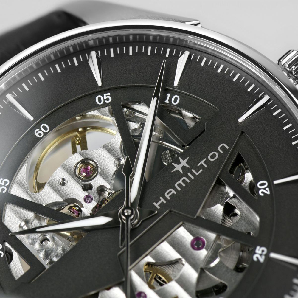 Hamilton H42535780 watch - Jazzmaster Skeleton