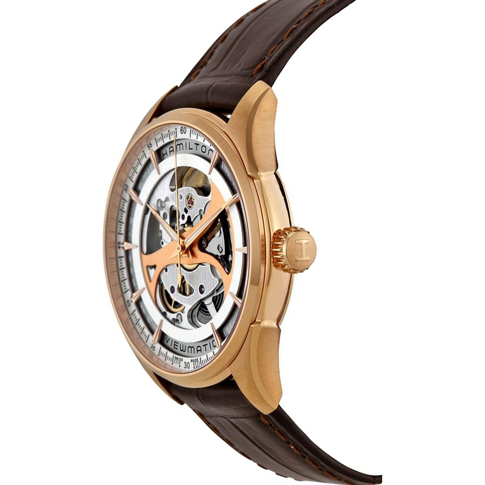 Hamilton H42545551 watch - Jazzmaster Skeleton