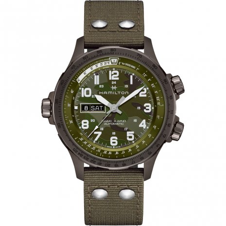 Hamilton H77765141 watch - Khaki Aviation X-Wind