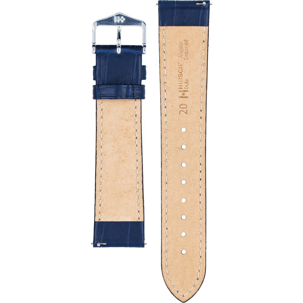 Hirsch 01028080-2-20 Duke Strap • Official dealer • Mastersintime.com