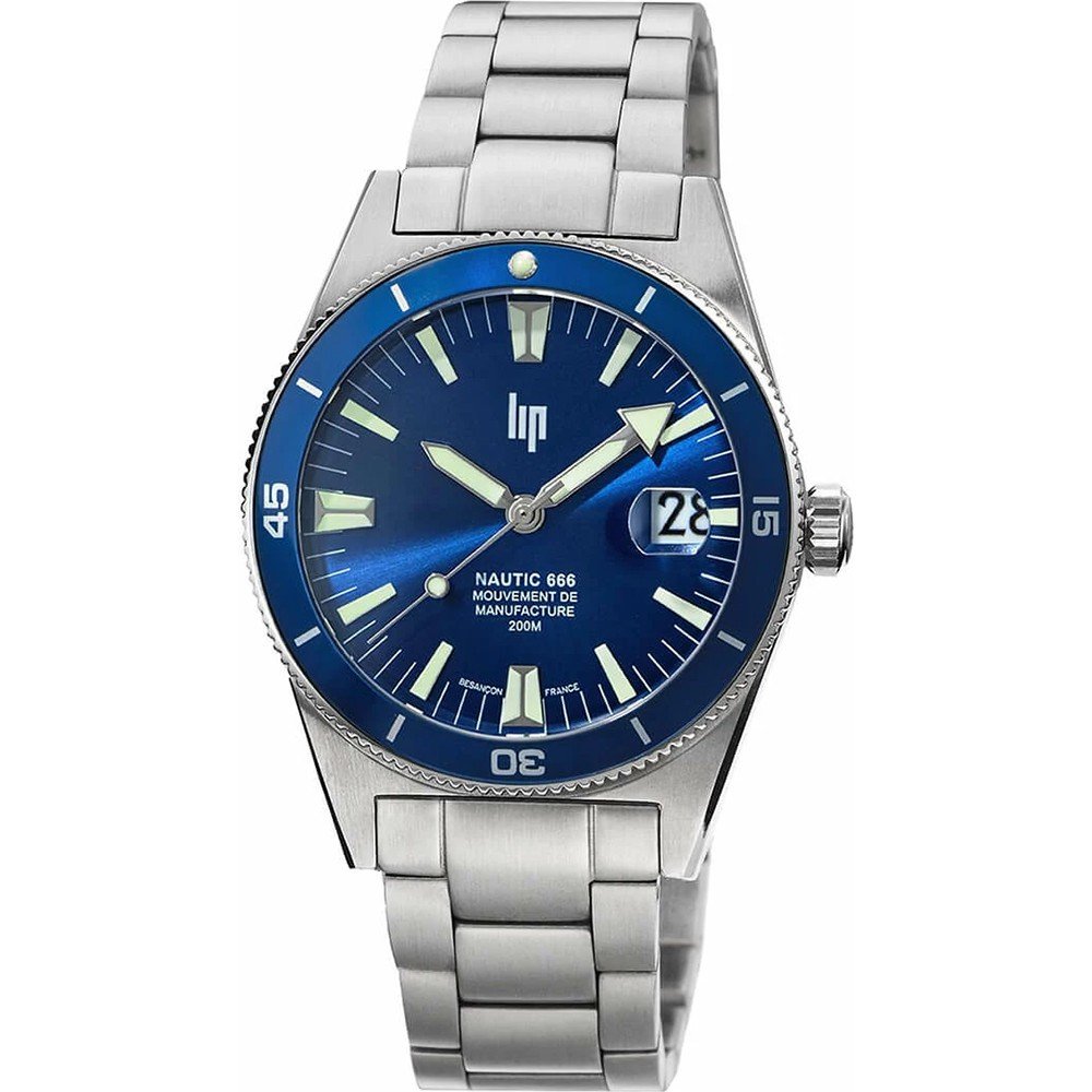 LIP Manufacture 676052 Nautic 666 Manufacture Watch • Mastersintime.com