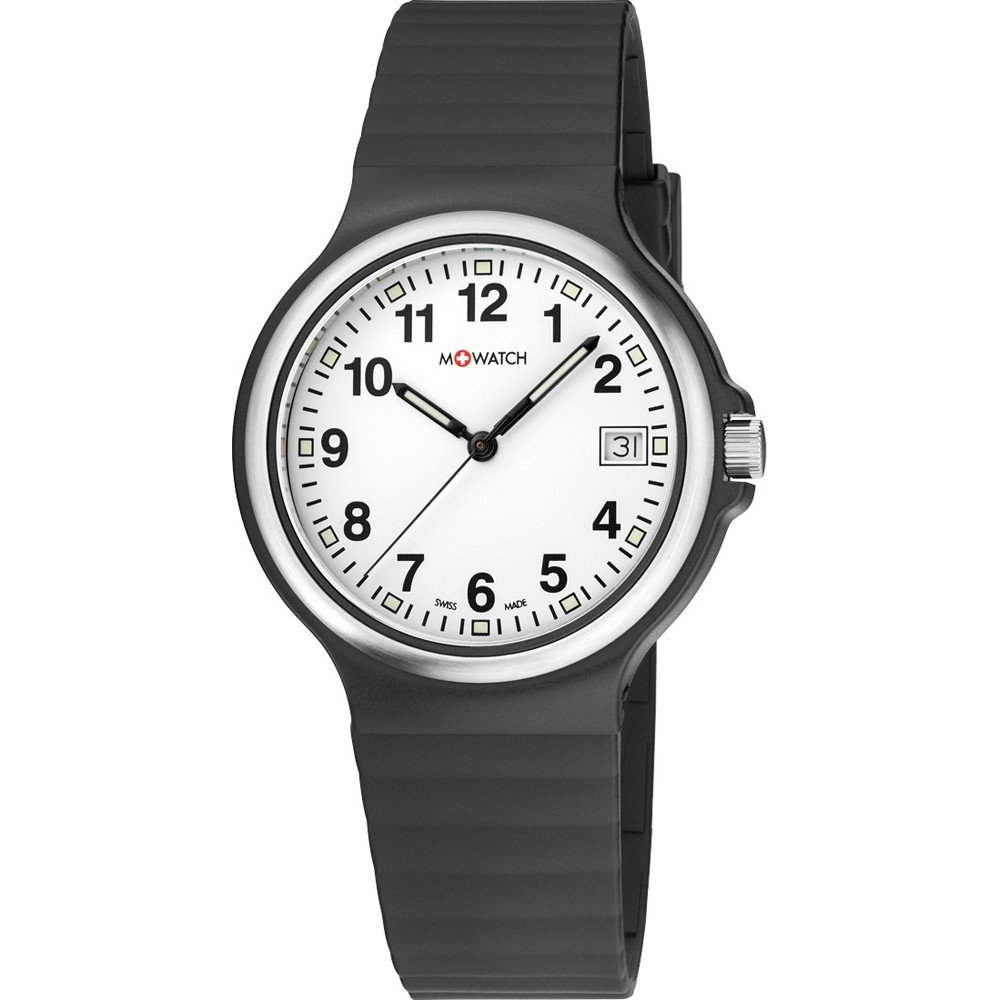 M-Watch by Mondaine Yellow WYM.35210.RB Maxi Watch • EAN: 7630040914673 ...