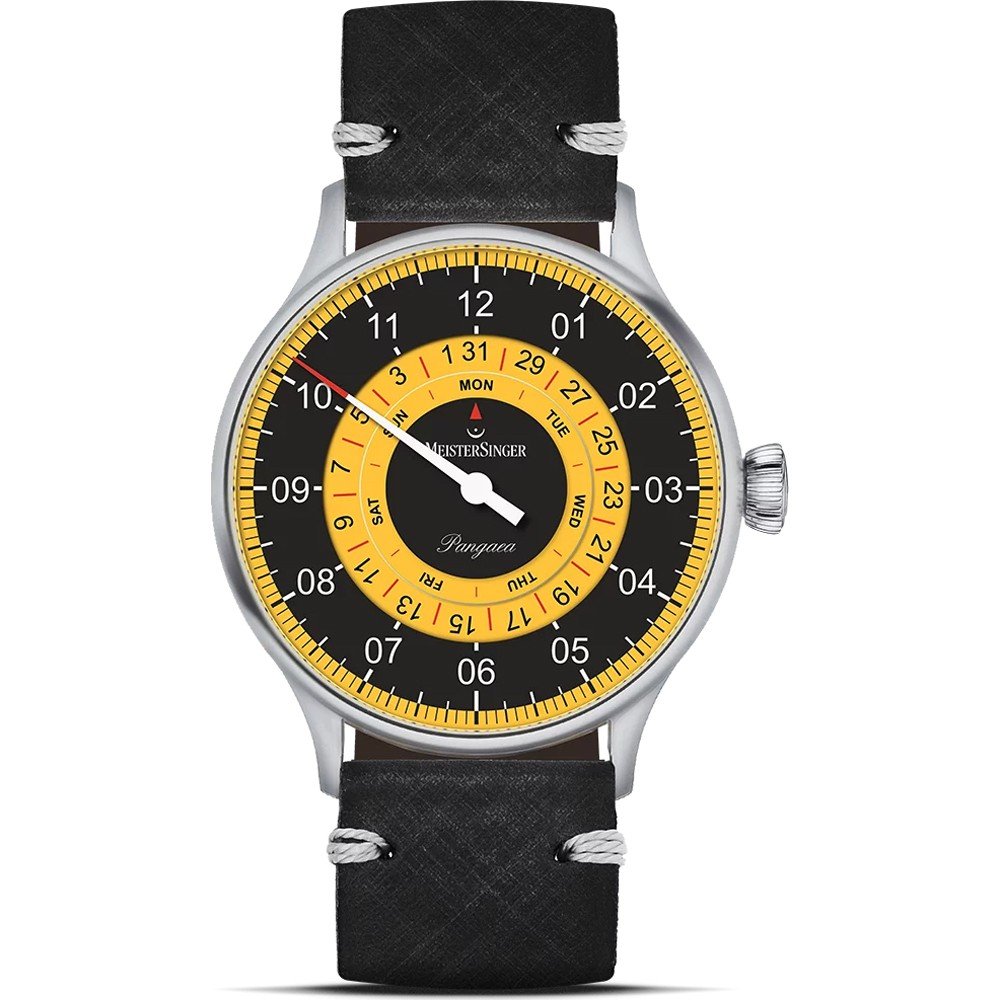 Meistersinger Pangaea S-PDD9Z25 Pangaea Day Date Watch • Mastersintime.com