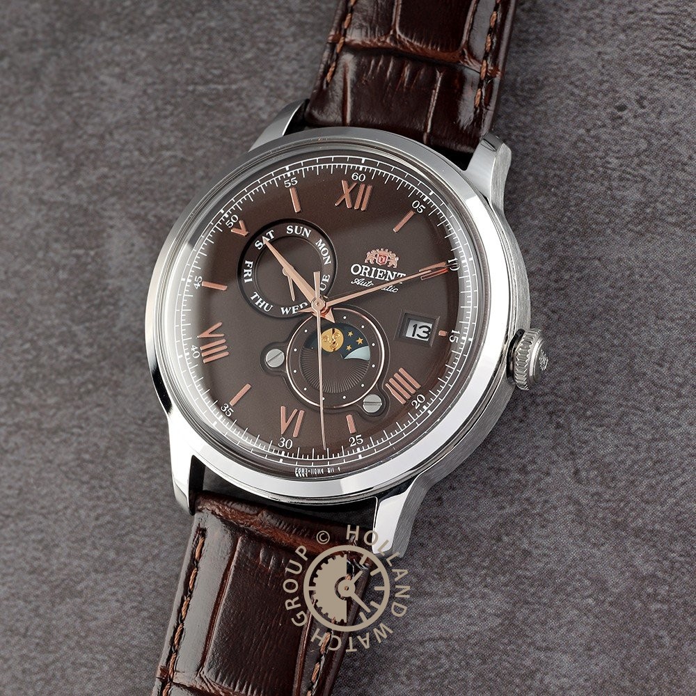 Reloj Orient Bambino RA-AK0804Y10B Bambino Sun & Moon • EAN ...