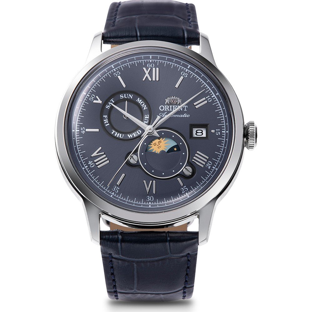 Orient Bambino RA-AK0806L30B Bambino Sun & Moon Watch • EAN ...