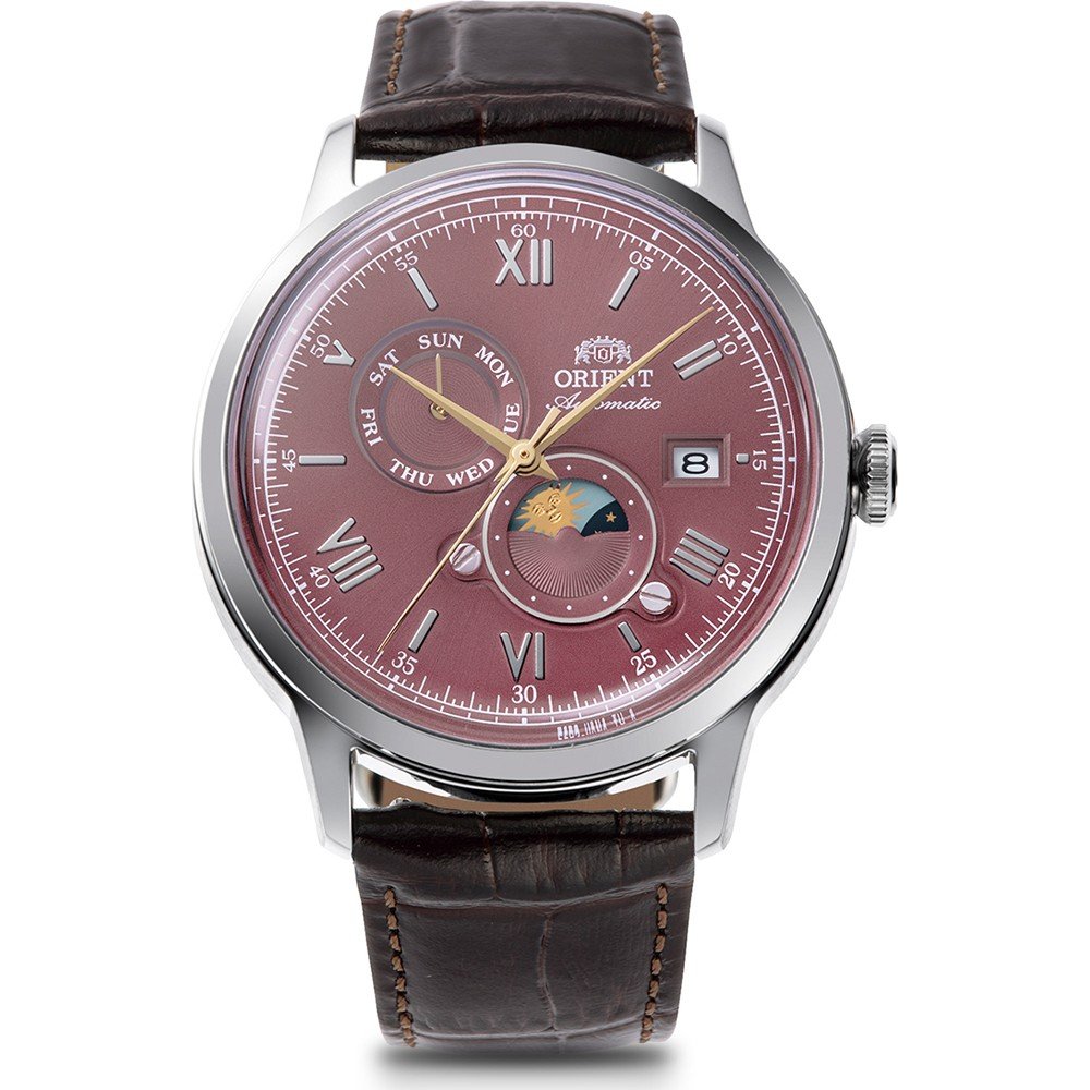 Orient Bambino RA-AK0807R30B Bambino Sun & Moon Watch • EAN ...