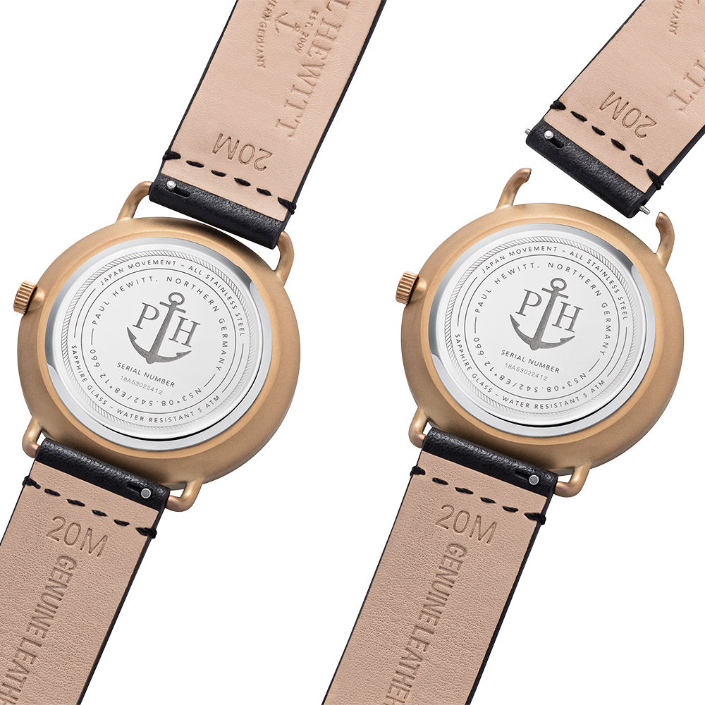 Paul Hewitt PH-BW-BrBr-BS-60M watch - Breakwater