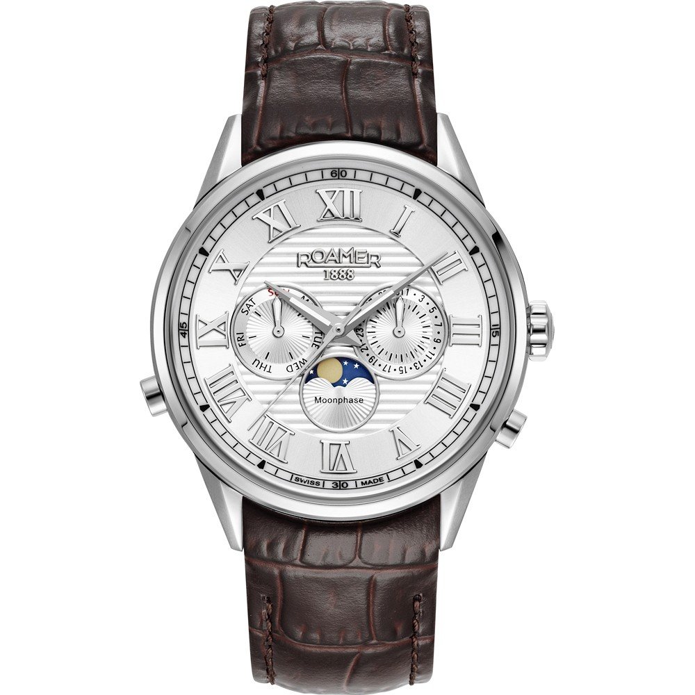 Roamer Superior 513821-41-25-05 Superior Moonphase Watch • EAN ...