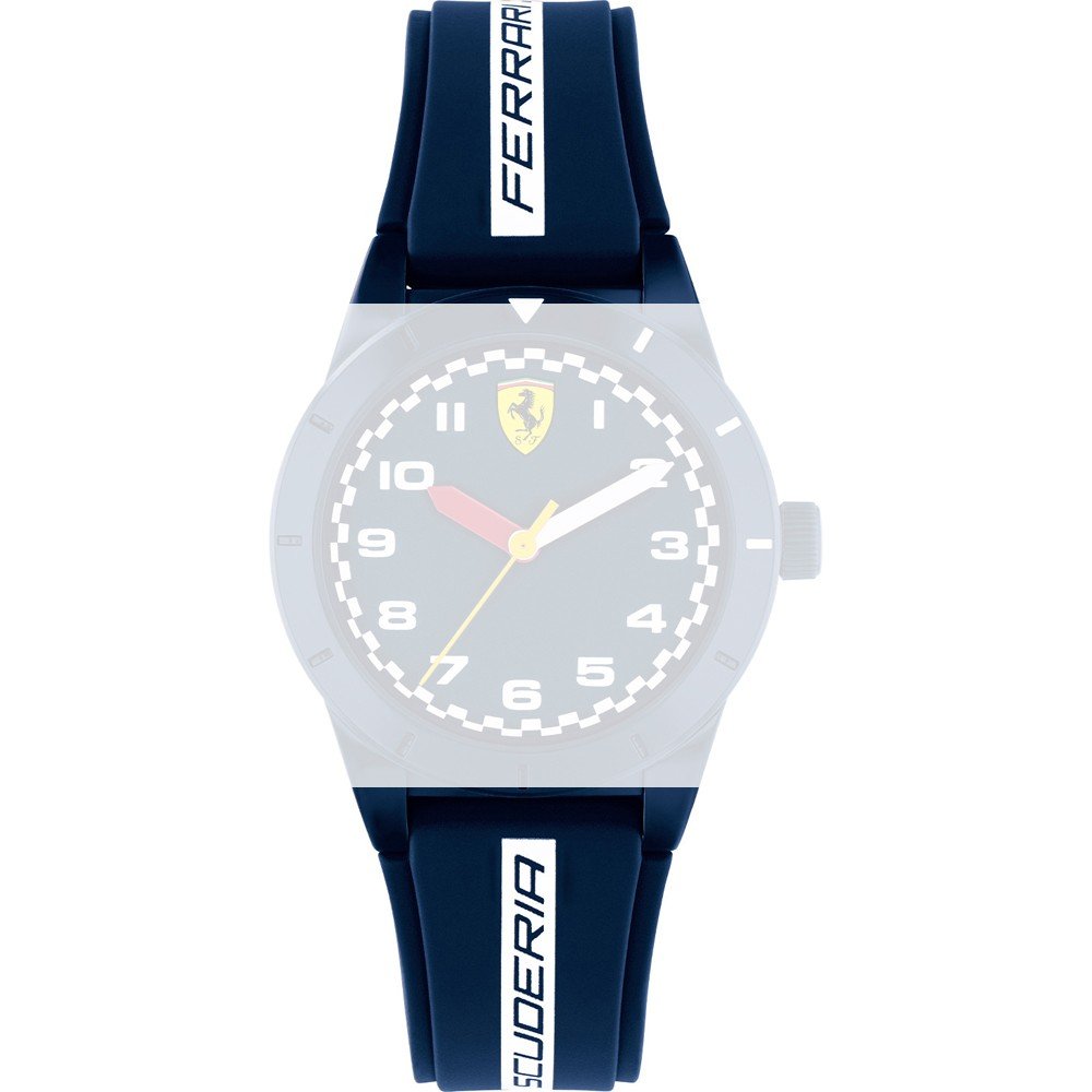 Scuderia Ferrari 689300631 Red Rev Strap • Official dealer ...