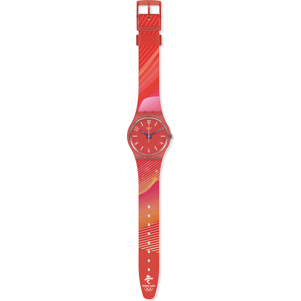 Swatch SO28Z105 watch - 2022 Olympic