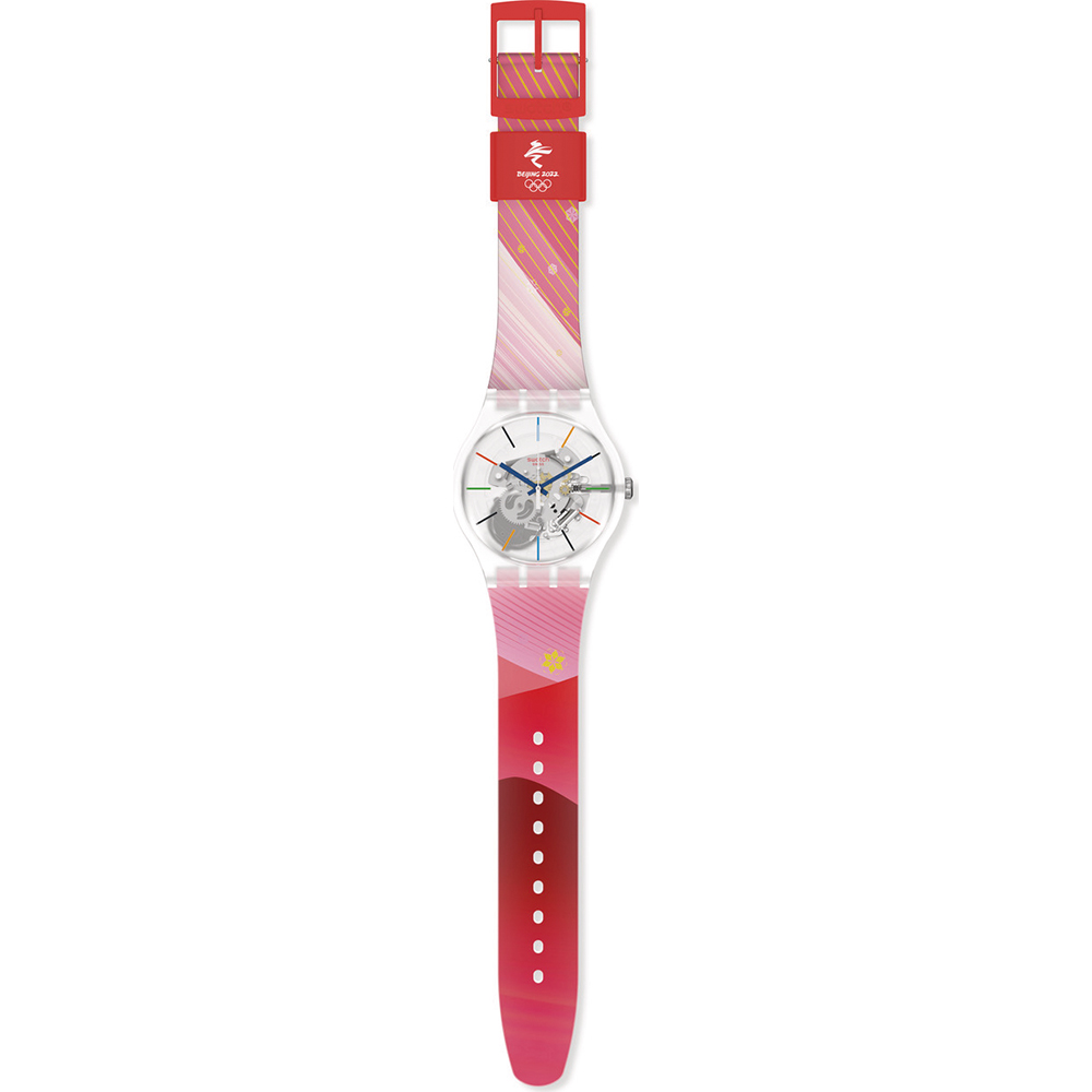 Swatch SO29Z105 watch - 2022 Olympic