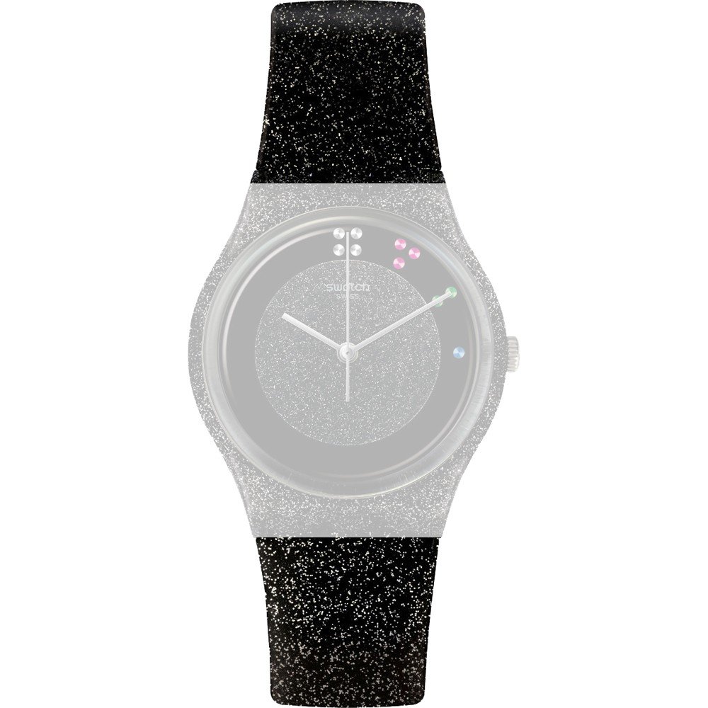 Swatch Plastic - Standard Gent AGZ335S Scintillante Strap • Official ...