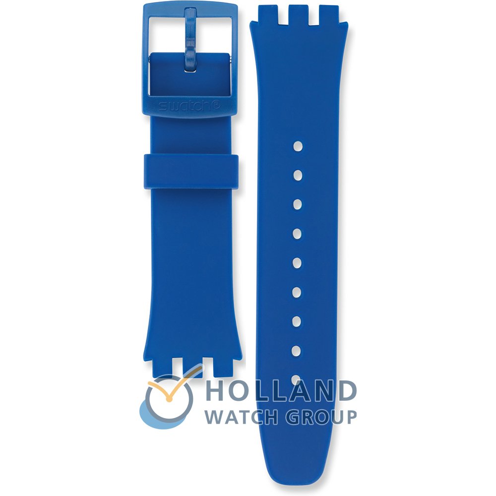 Swatch Plastic - New Chrono - SUS ASUSN400 SUSN400 Blue C Strap ...