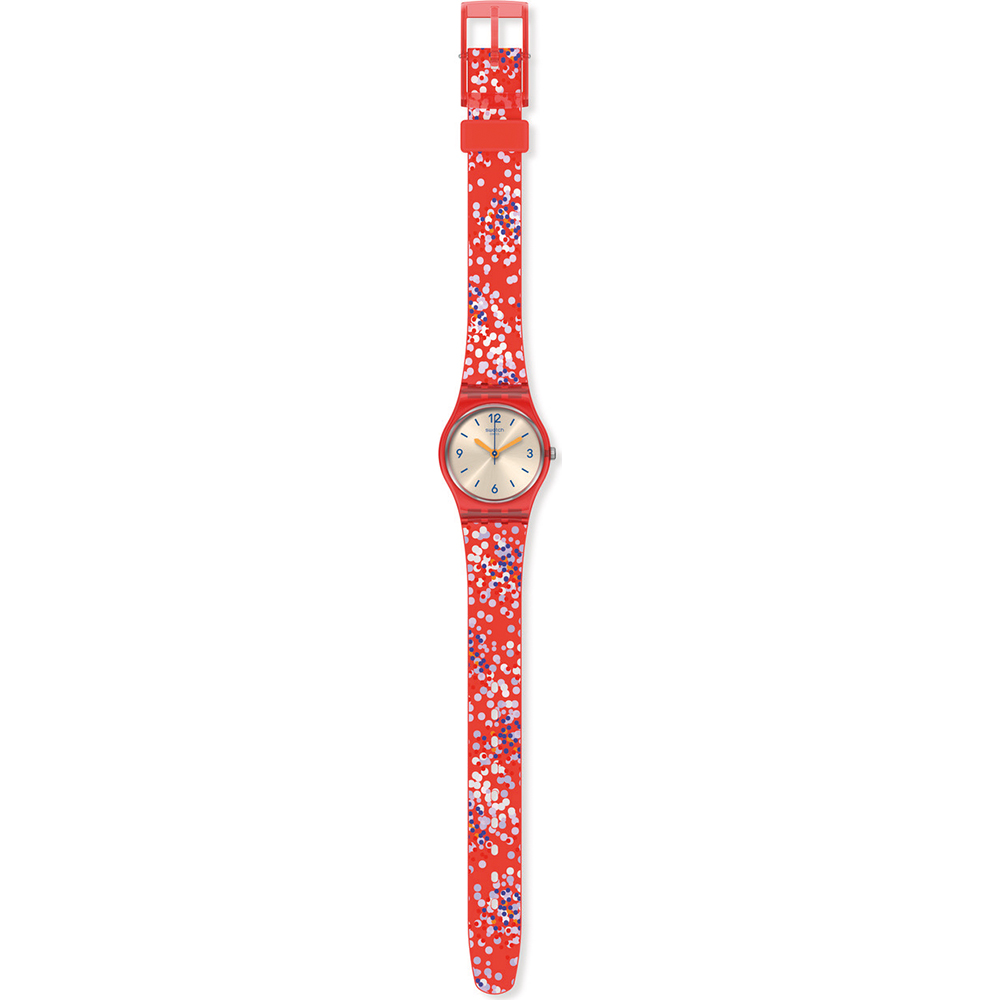 Swatch LR136 watch - Confettini rossi