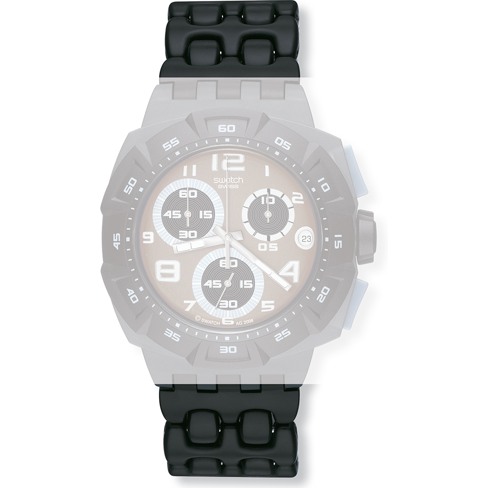 Swatch Chrono Strap ASUIM401 SUIM401 Follow The Track Strap • Official ...