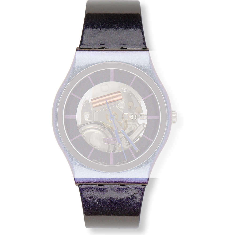 Swatch AGV115A Strap - GV115 Purple Sunset Large