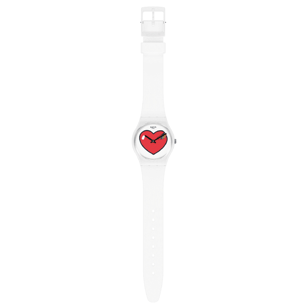 Swatch GW718 watch - Love O'Clock