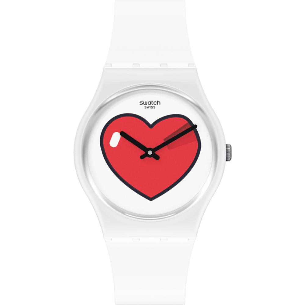 Swatch GW718 watch - Love O'Clock