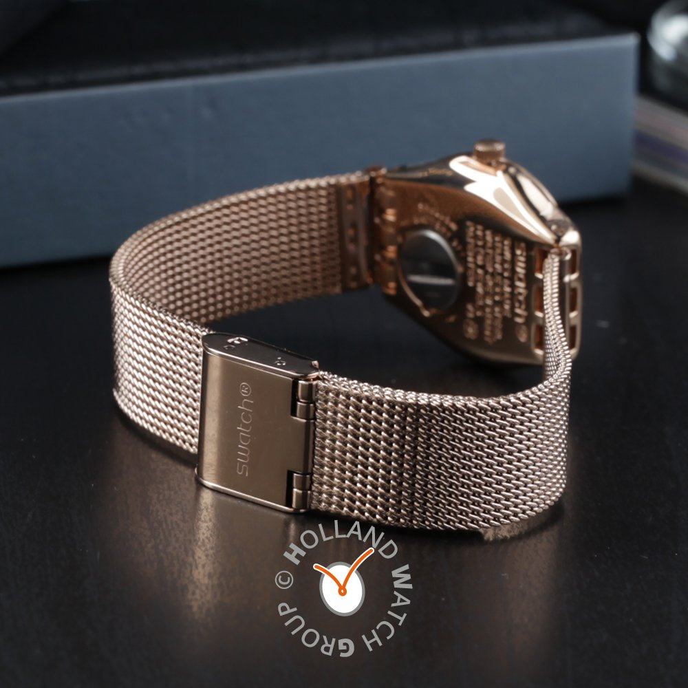 Swatch YSG166M watch - Luminescent Rose