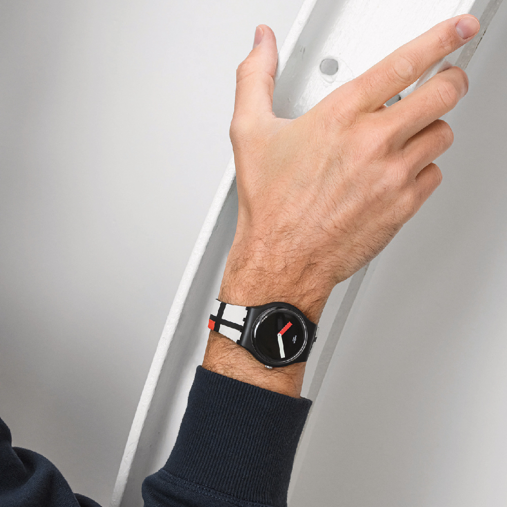 Swatch SUOZ344 watch - Swatch x Centre Pompidou