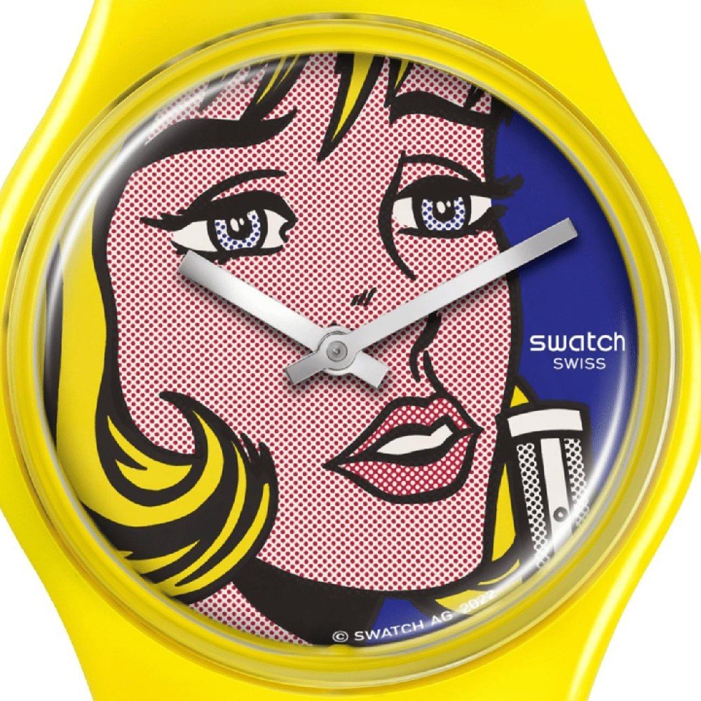 Swatch NewGent SO28Z117 Reverie by Roy Lichtenstein Watch • EAN ...