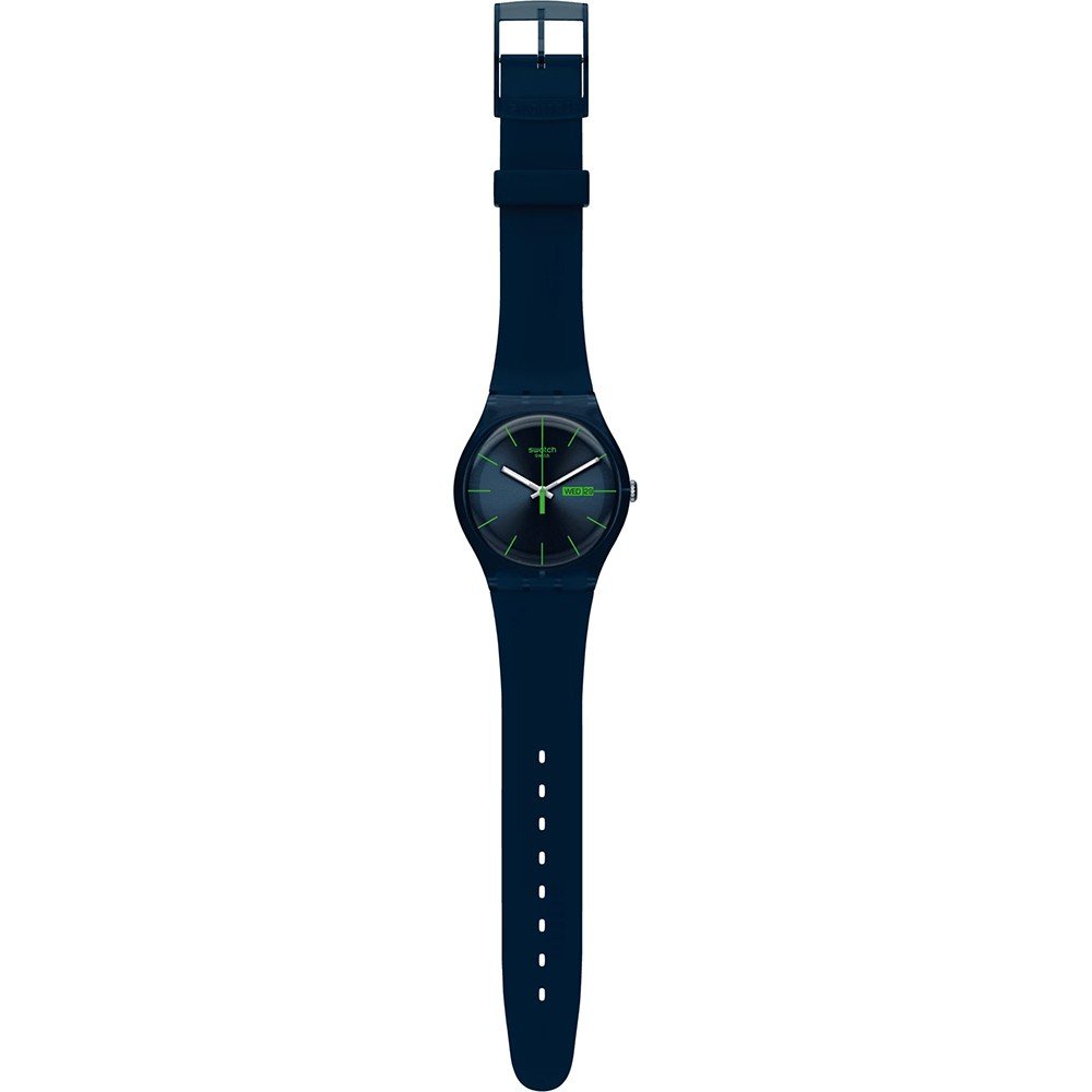 Swatch Plastic Bio - NewGent SO29N704 Blue Rebel Watch • EAN ...
