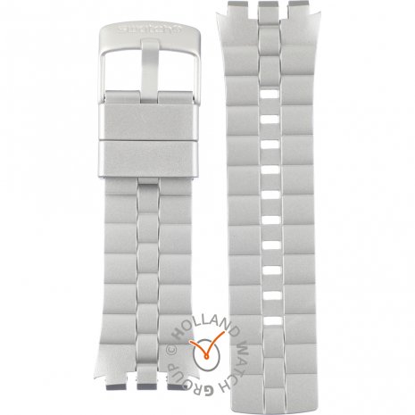 Swatch ASURM100 Strap - SURM100 Silver Bump