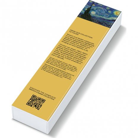 Swatch SUOZ335 watch - The starry night by Vincent van Gogh