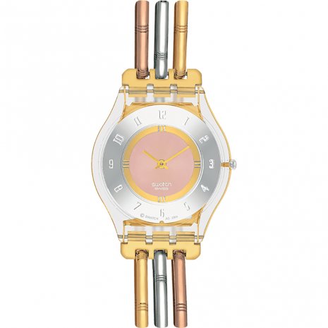 Swatch SS08M100M watch - Metal Knit Again