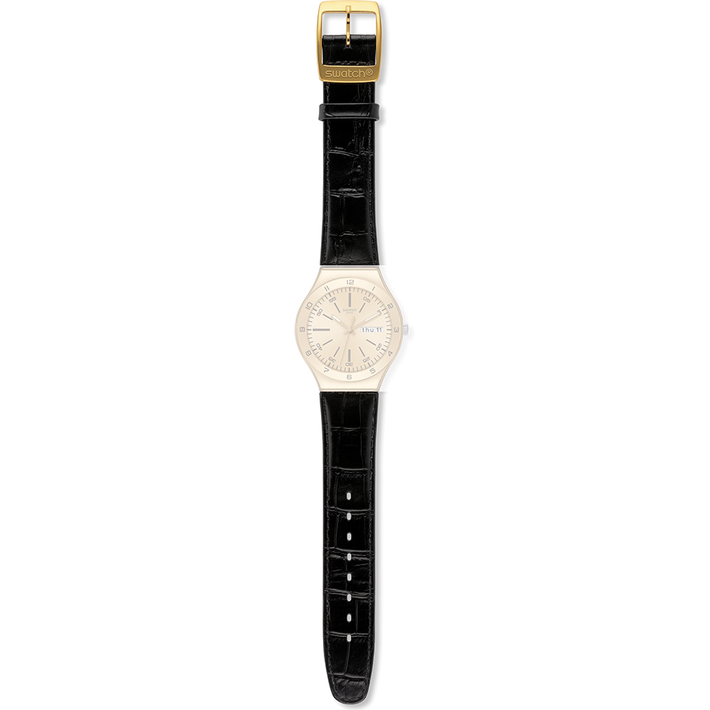 Swatch Irony - Big AYGG706 YGG706 Black Medal Strap • Official dealer ...