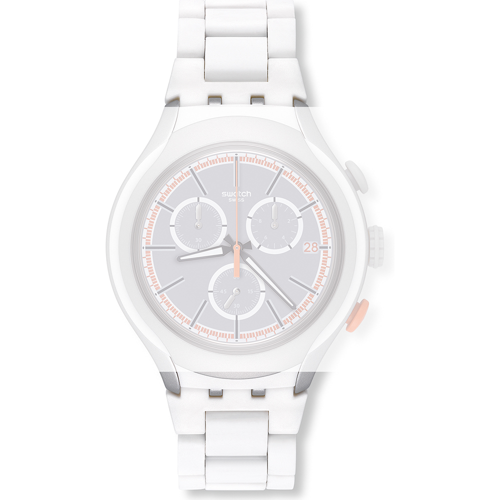 Swatch Irony - XLite Chrono AYYS4019AG YYS4019AG White Attack Strap ...