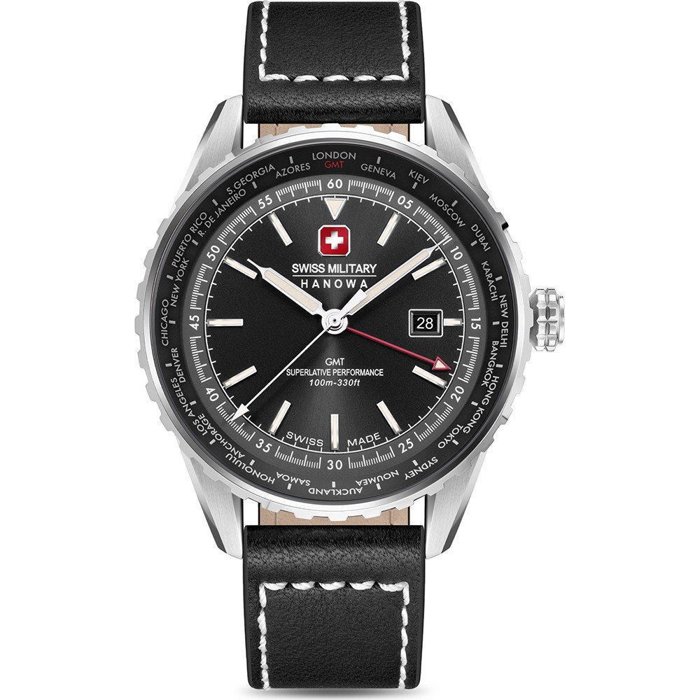 Swiss Military Hanowa SMWGB0003201 Afterburn GMT Watch • EAN ...