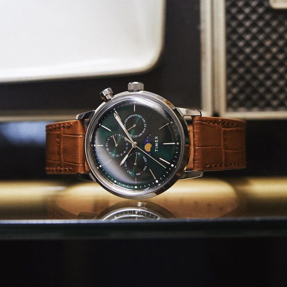 Reloj Timex Marlin TW2W51000 Marlin Moon Phase • EAN: 194366343359 ...