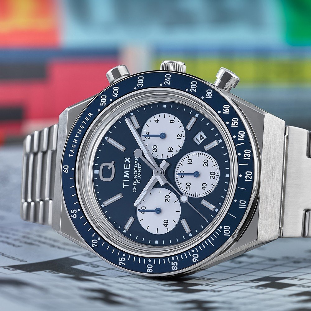 Timex Q TW2W51600 Q Chronograph Watch • EAN: 0194366343410 • Mastersintime.com